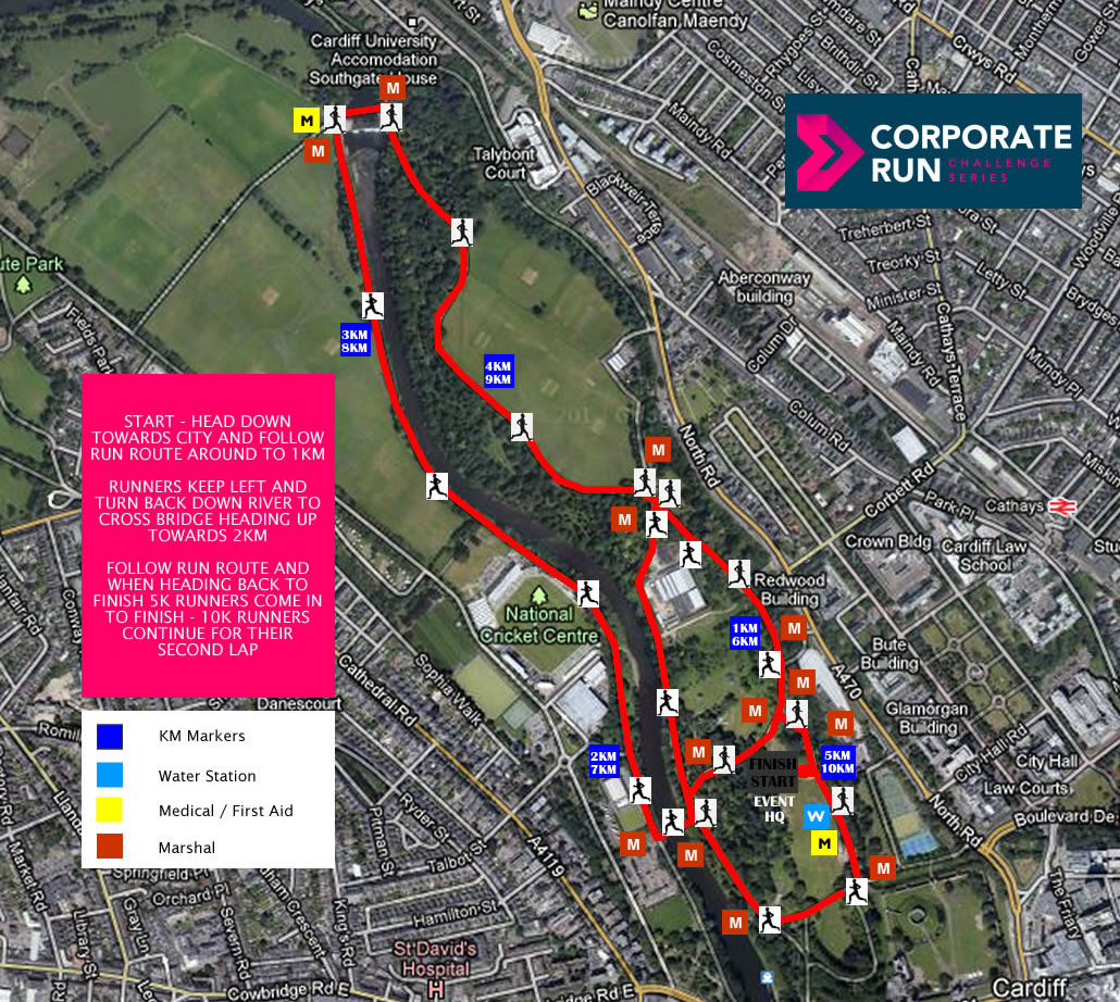 5k and 10k Corporate Run Challenge Cardiff Wales | The Fix Events